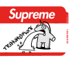 SUPREME NAME BADGE STICKERS 1PCS ฿20 บาท
